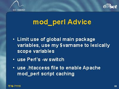 mod_perl Advice